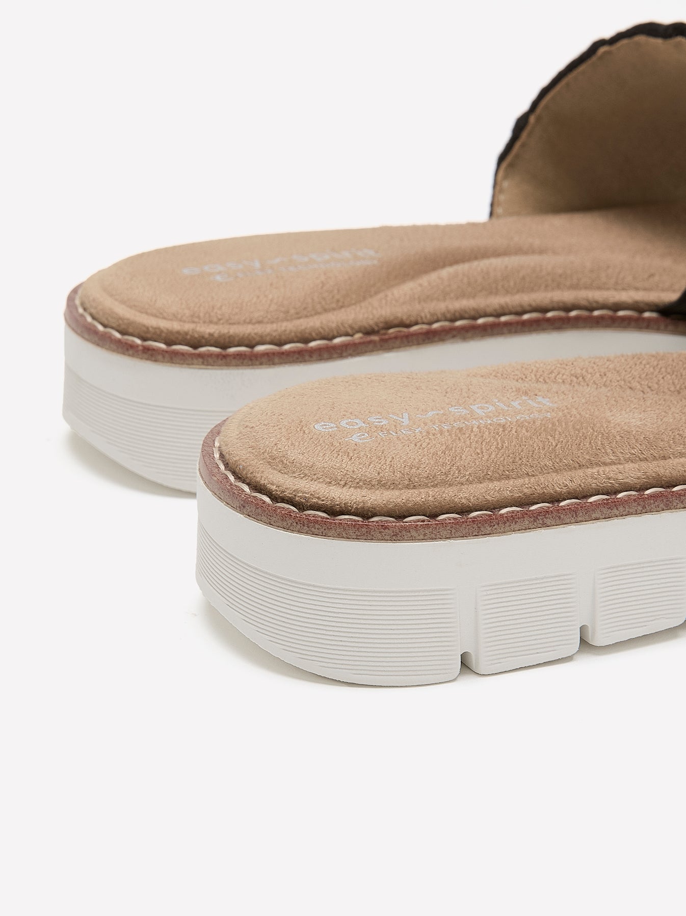 Easy Spirit Wide-Width Slide Sandal Textile Upper Women’s Shoes ...