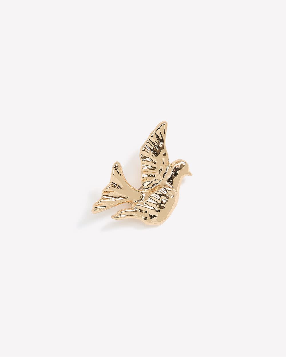 Golden Dove Brooch Women’s Metallic Pin Accessory – Penningtons