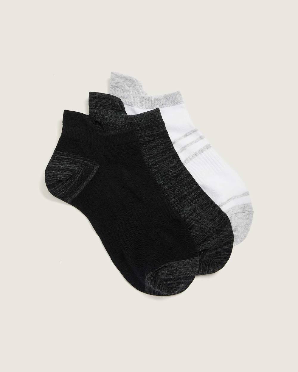 Thin Sport Socks, 3 Pairs - Active Zone | Penningtons