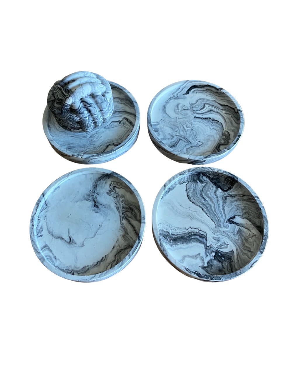 Jesmonite Marble Coasters - Eden Fiona - Penningtons