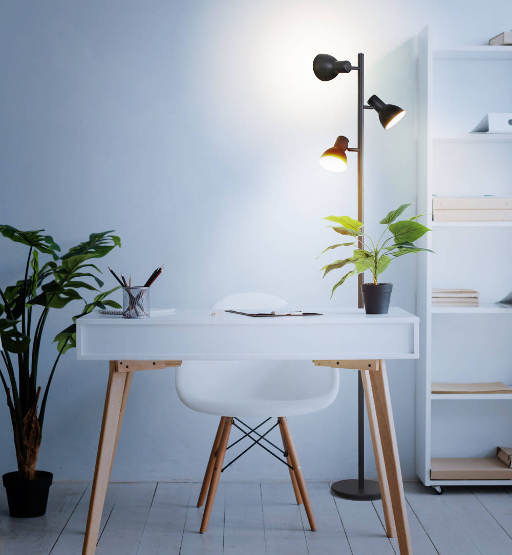 Ethan Led Tree Floor Lamp With Adjustable Heads - Penningtons