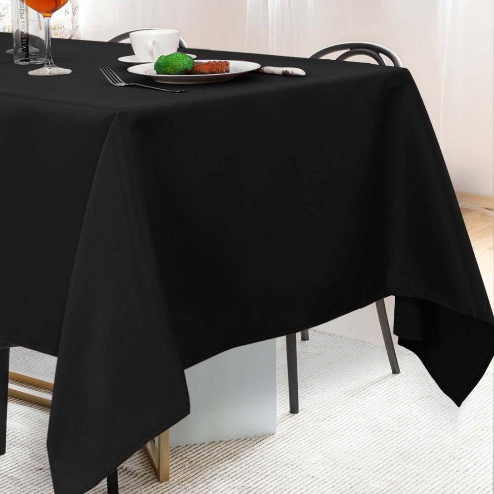 PiccoCasa- Square Wrinkle Dining Table Cover 55x55 Inches - Penningtons