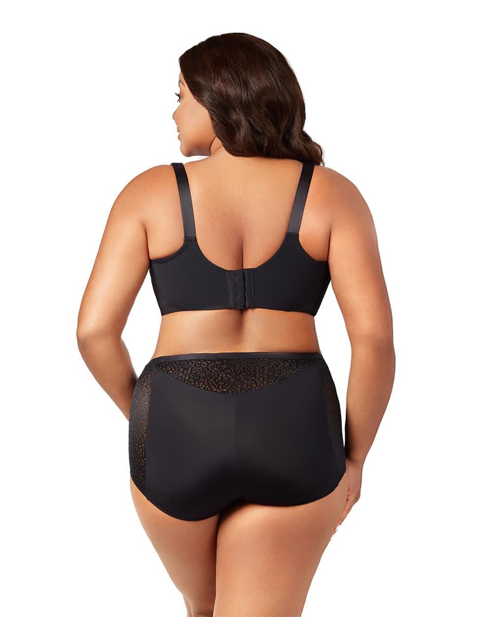 Elila Curvy Moves Sports Underwire Bra Beige - Penningtons