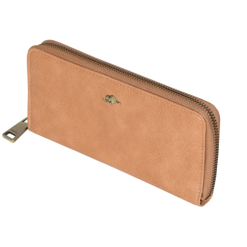 Roots Ladies Slim Zipper Round Wallet - Penningtons