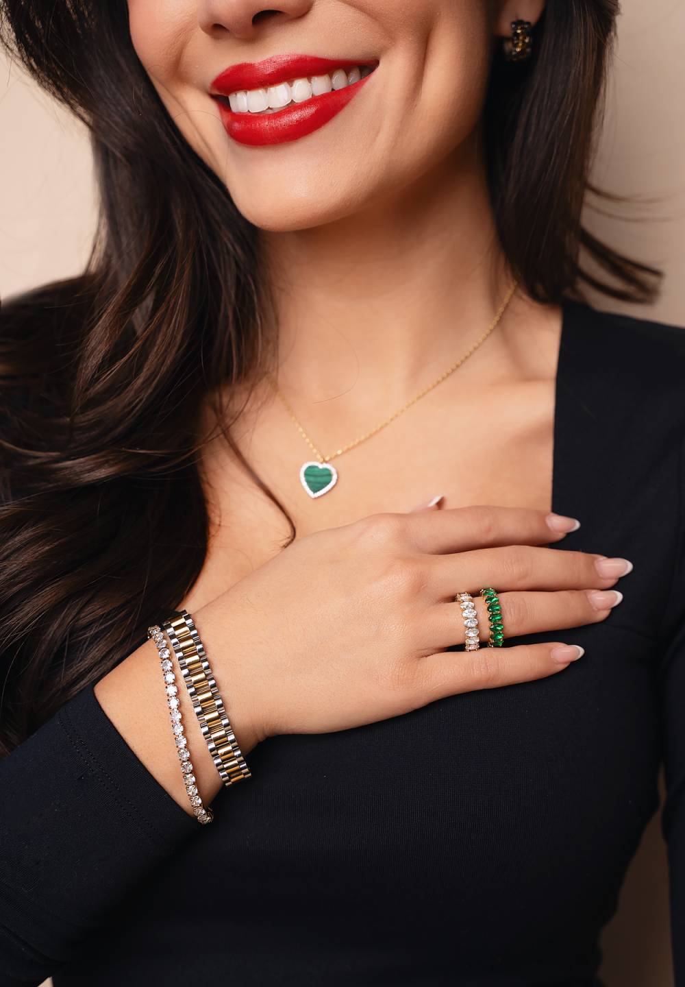 Jewels By Sunaina - MARIA Heart Necklace - Penningtons