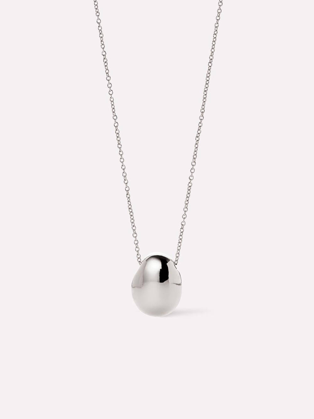 Ana Luisa - Silver Pendant Necklace - Pebble Mini Silver - Penningtons