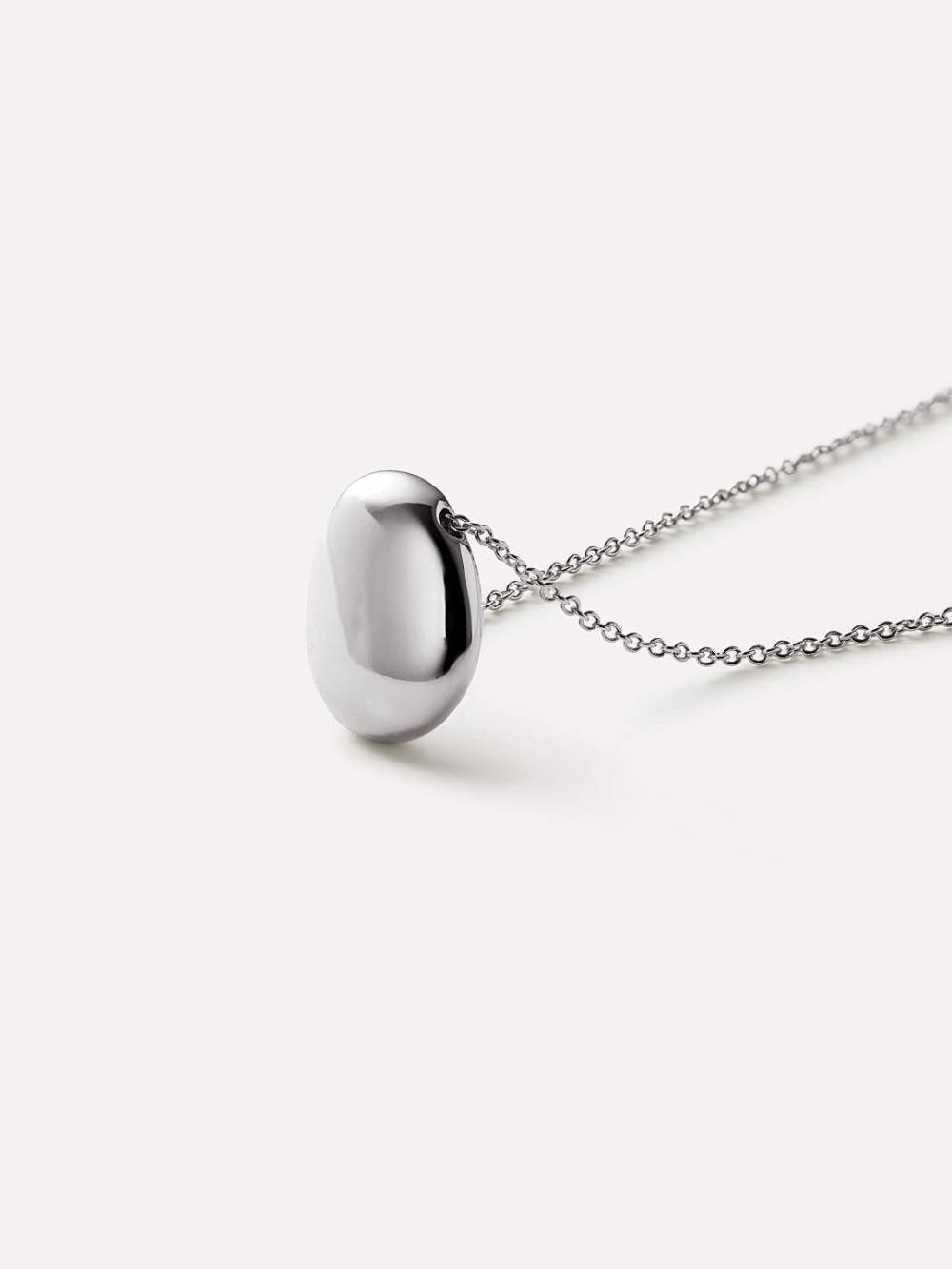 Ana Luisa - Silver Pendant Necklace - Pebble Mini Silver - Penningtons
