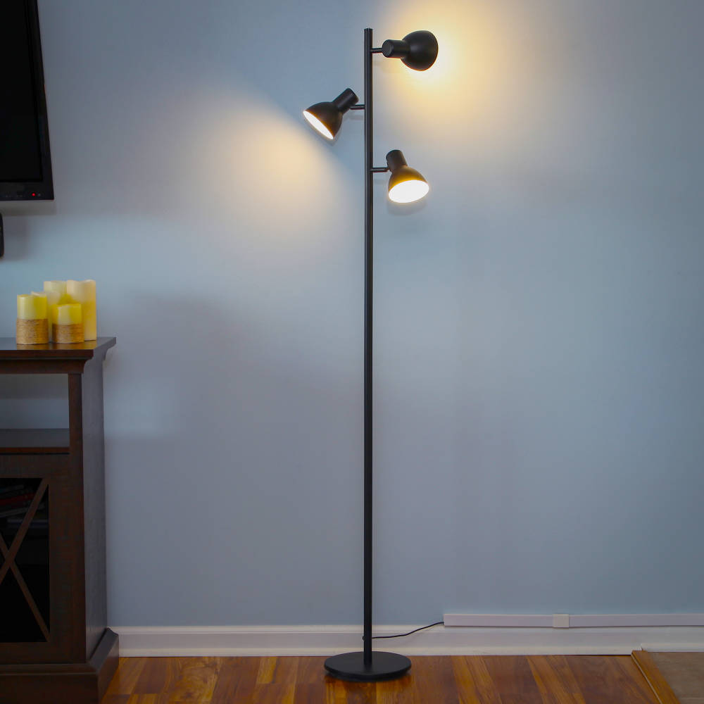 Ethan Led Tree Floor Lamp With Adjustable Heads - Penningtons