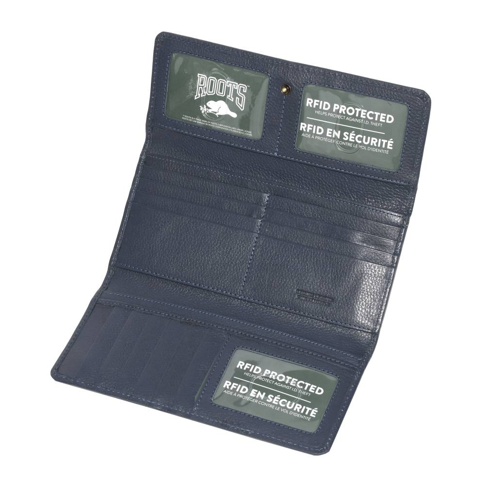 Roots Ladies' Classic Slim Clutch Wallet - Penningtons