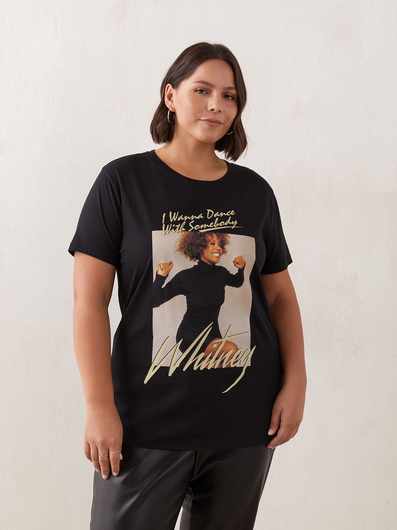 Boyfriend Fit License T-Shirt - Addition Elle | Penningtons