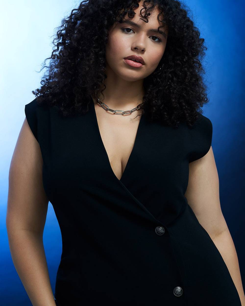 Robe-veston tissée sans manches - Addition Elle | Penningtons