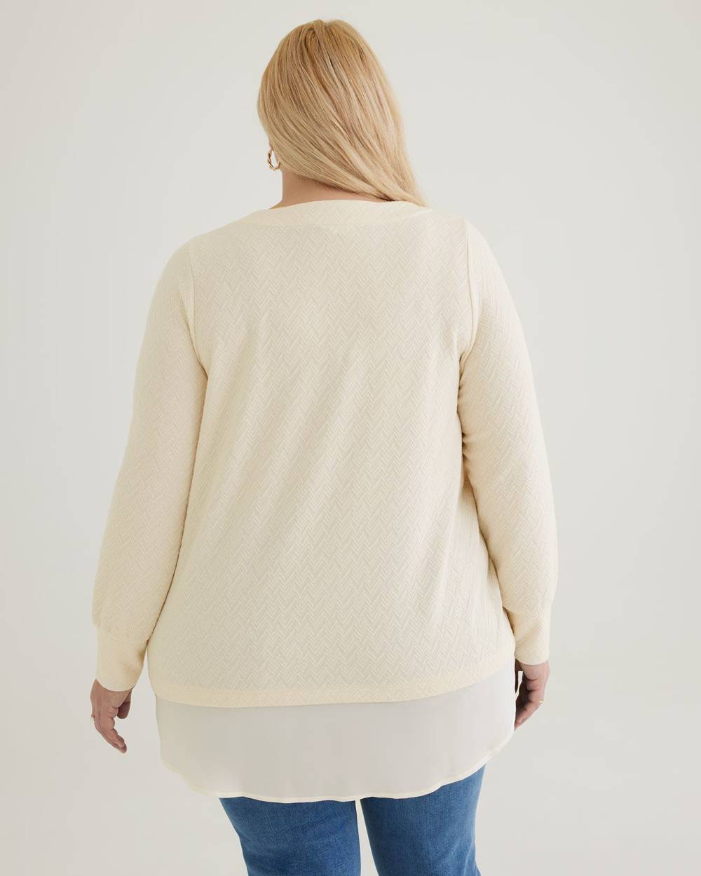 Long Sleeve Fooler Tunic | Penningtons