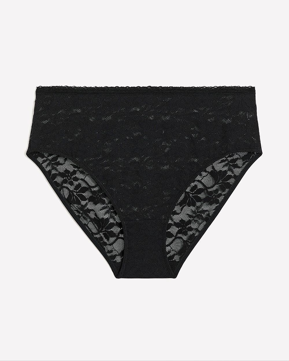 High-Cut Black Lace Brief - Déesse Collection | Penningtons