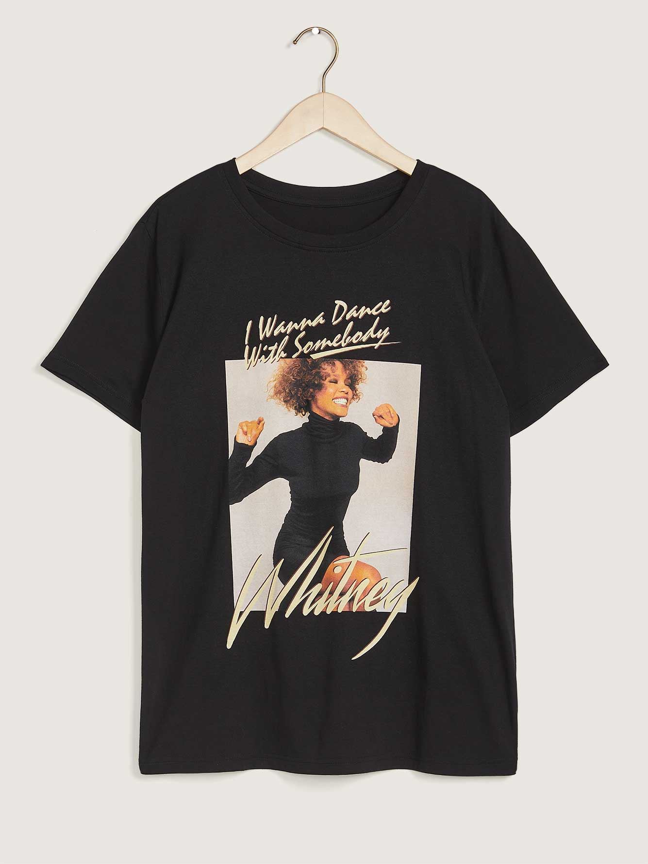 Boyfriend Fit License T-Shirt - Addition Elle | Penningtons