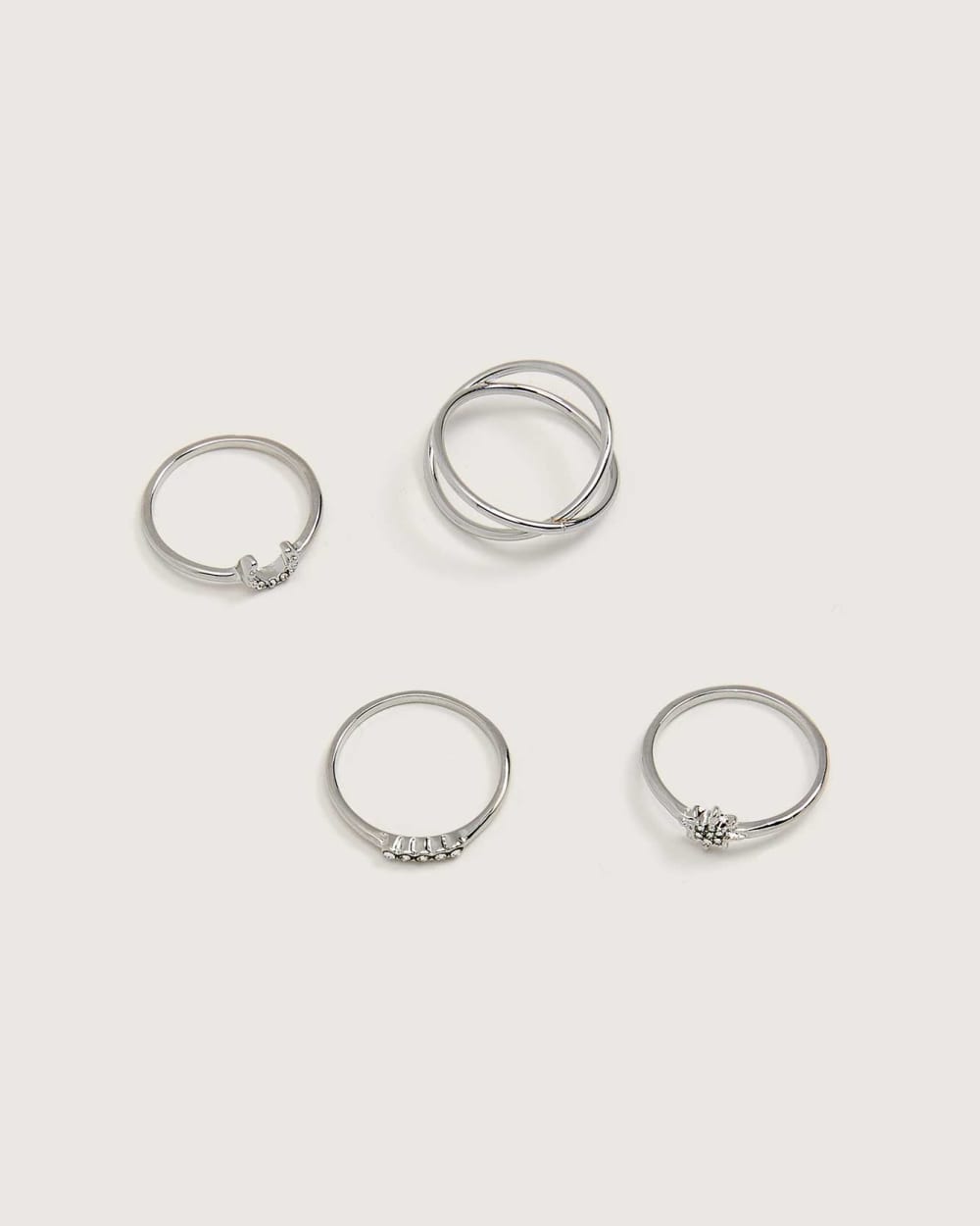 Mixed Celestial Rings, Set of 4 - In Every Story | Penningtons