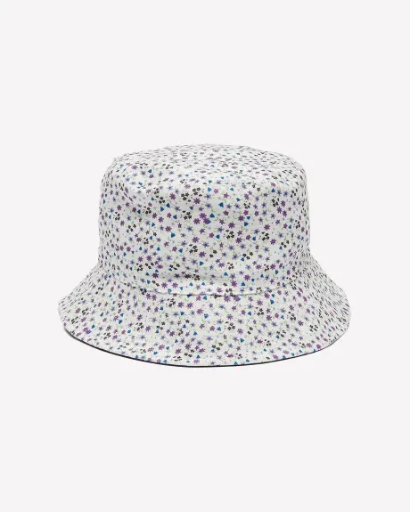Reversible Floral-Print Bucket Hat | Penningtons