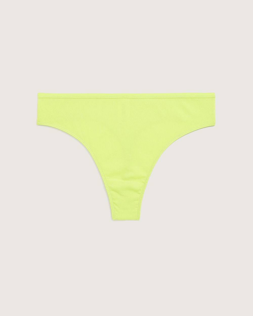 Green Rib Thong - ti VOGLIO | Penningtons
