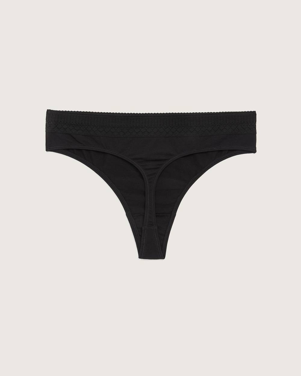 Wide Lace Thong - ti VOGLIO | Penningtons