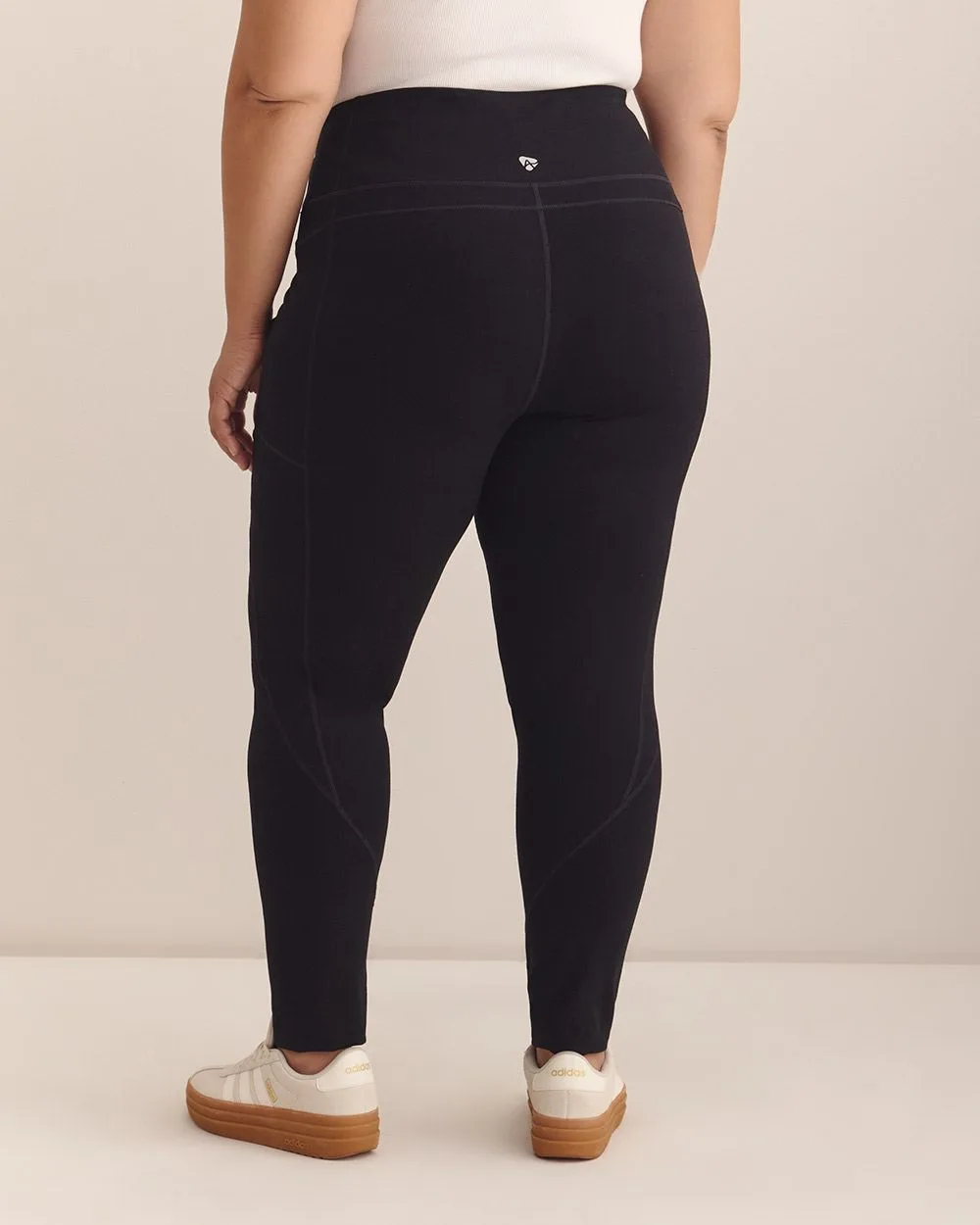 Basic Cotton Legging With Pockets - Active Zone | Penningtons