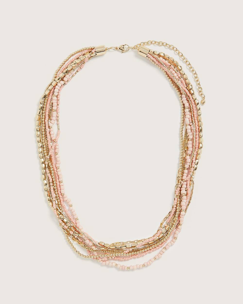 Multi-Layer Mix Chain Necklace | Penningtons