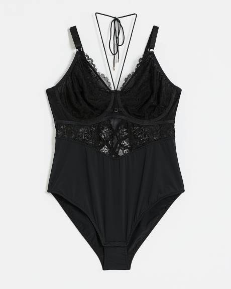 Sexy Underwire Lace Bodysuit - Déesse Collection | Penningtons