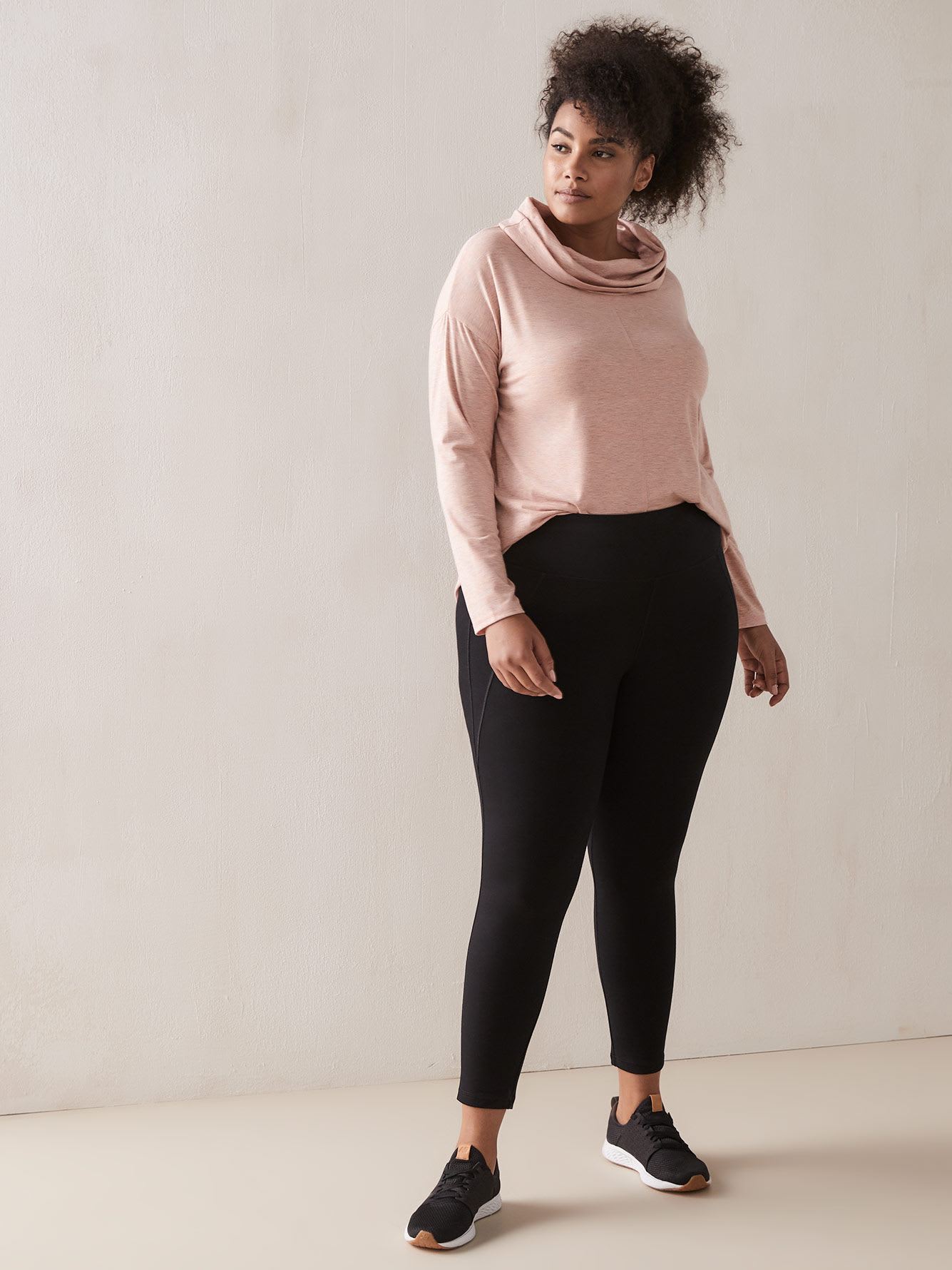 Basic Black Legging - ActiveZone | Penningtons