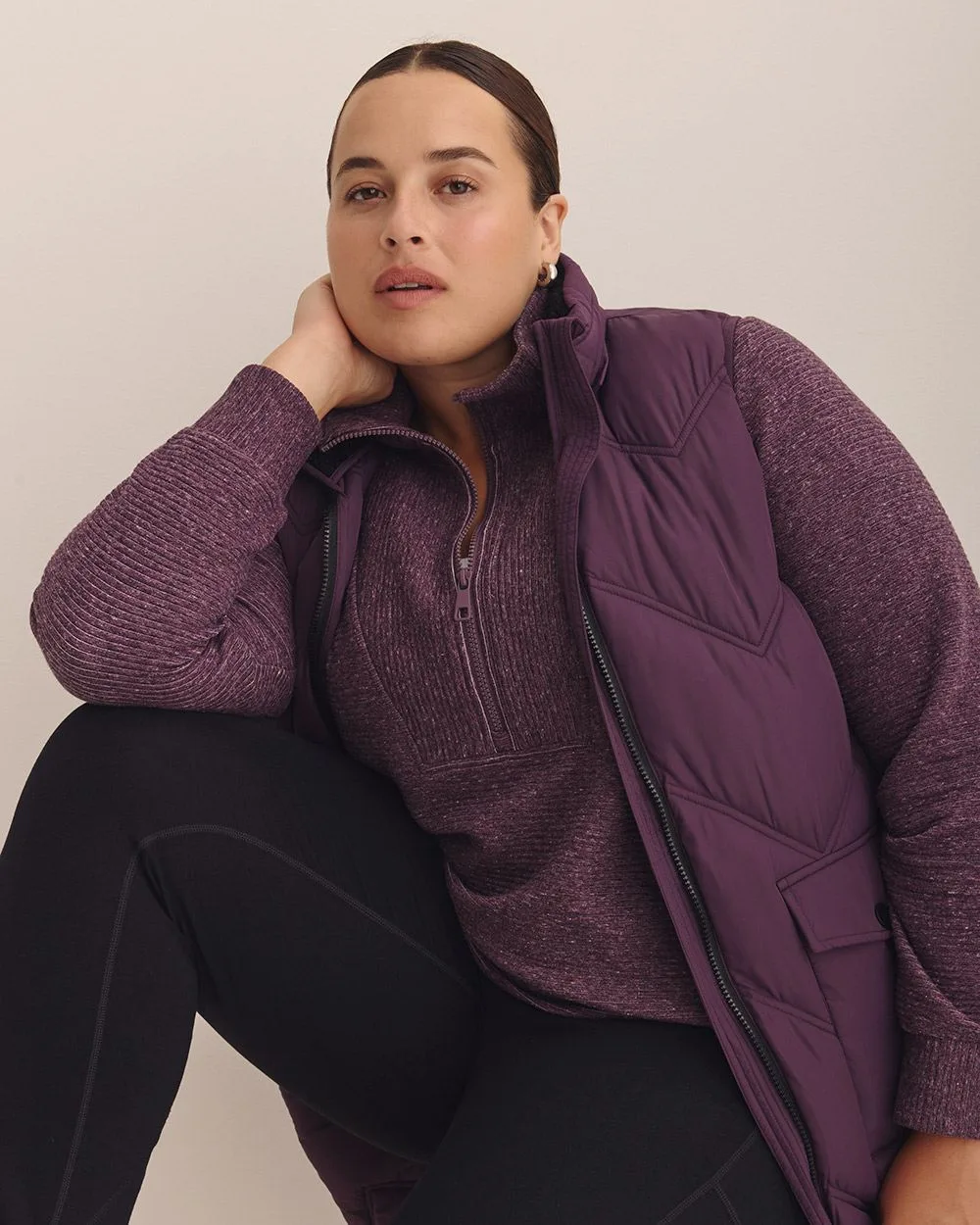 Basic Cotton Legging With Pockets - Active Zone | Penningtons