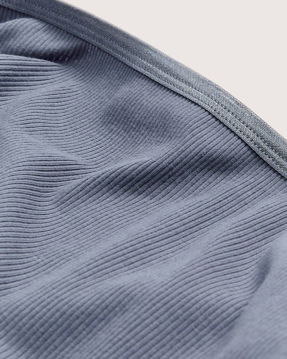 Solid Ribbed Cotton Brief - ti Voglio | Penningtons