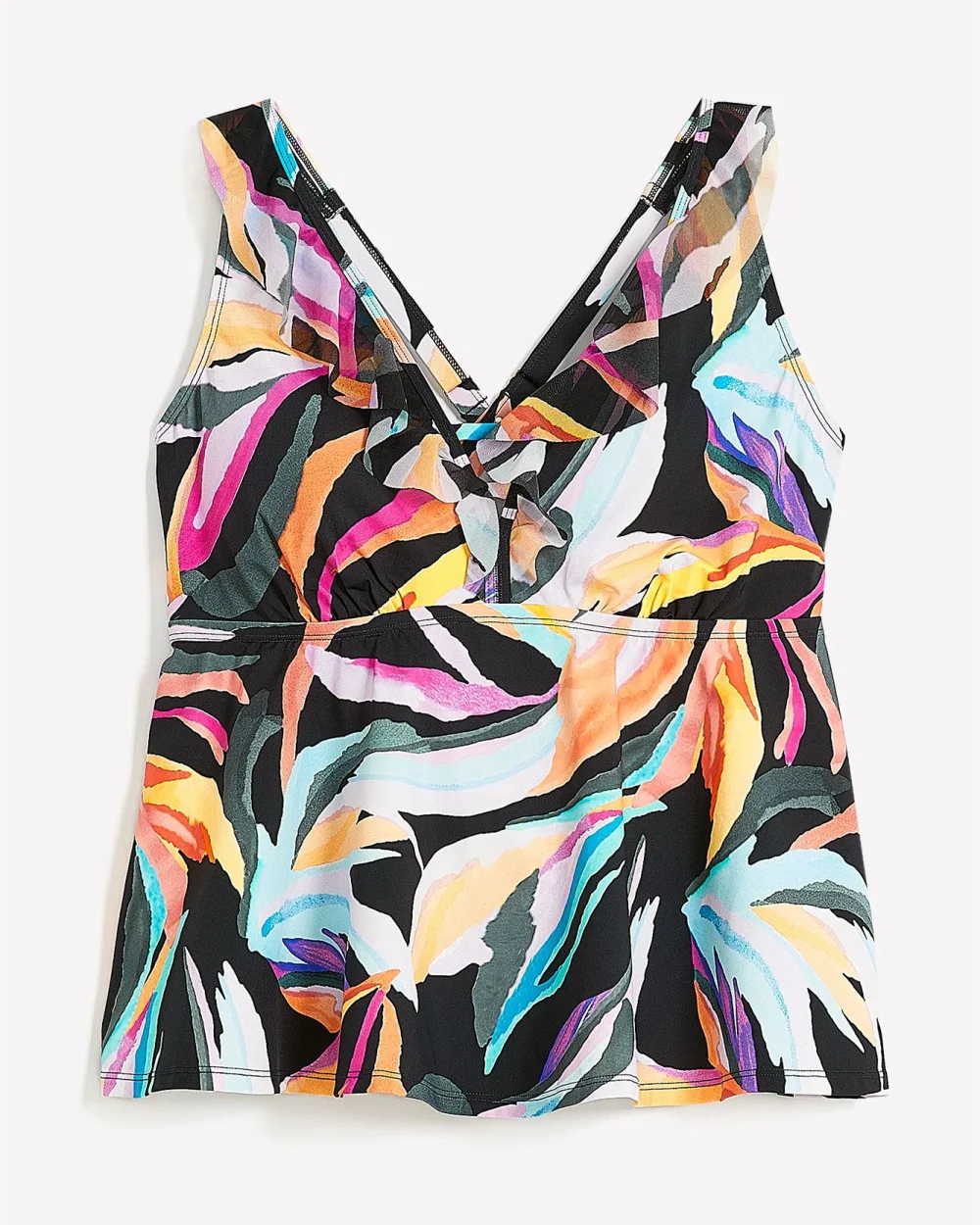 Ruffled Tankini Top | Penningtons