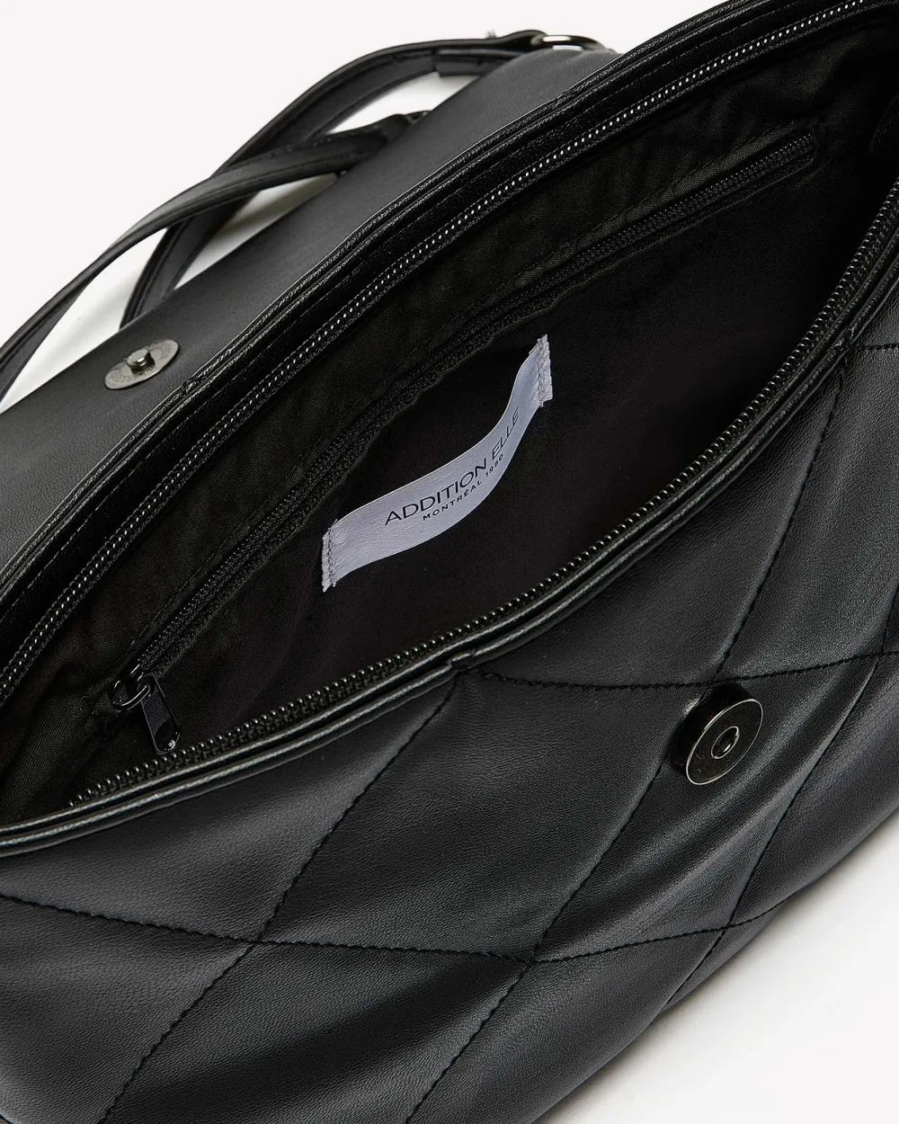 Diamond Quilted Shoulder Bag - Addition Elle | Penningtons