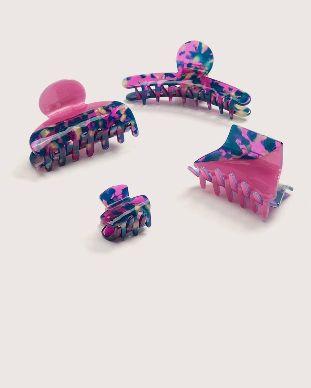 Assorted Hair Clips, Set of 4 | Penningtons