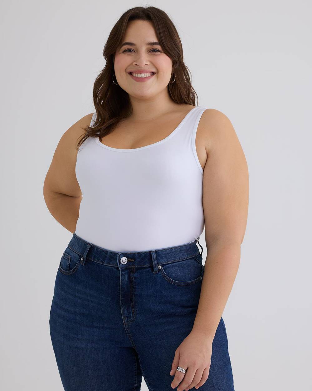 Solid Reversible Tank Top - In Every Story | Penningtons