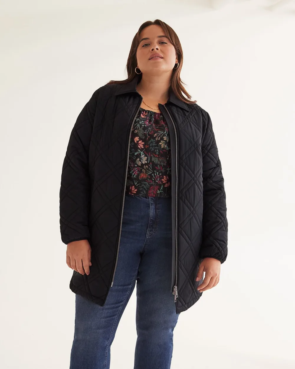 Responsible, Quilted High-Low Jacket | Penningtons