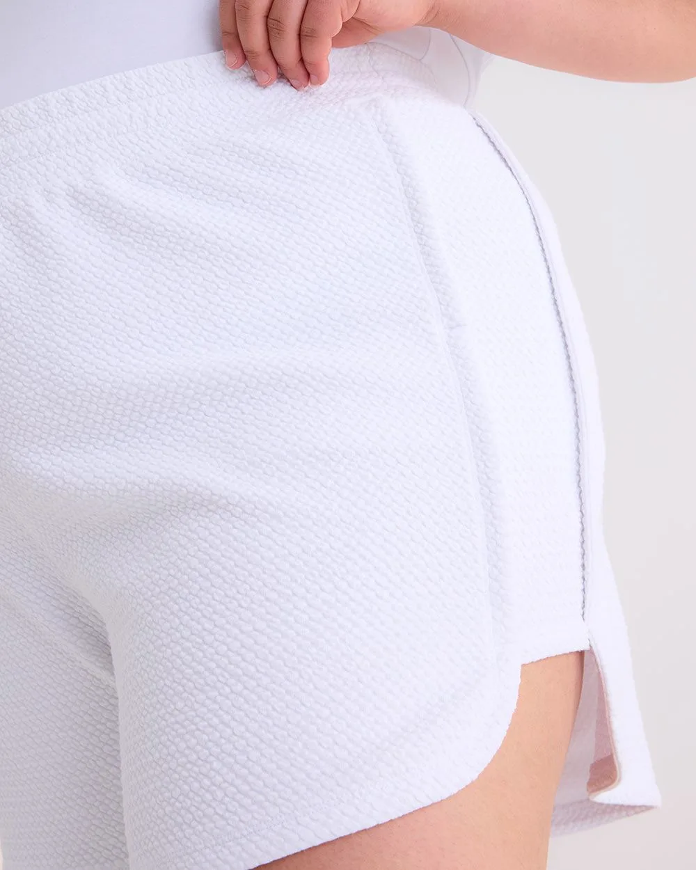 Textured Shorts with Side Inserts - Active Zone | Penningtons