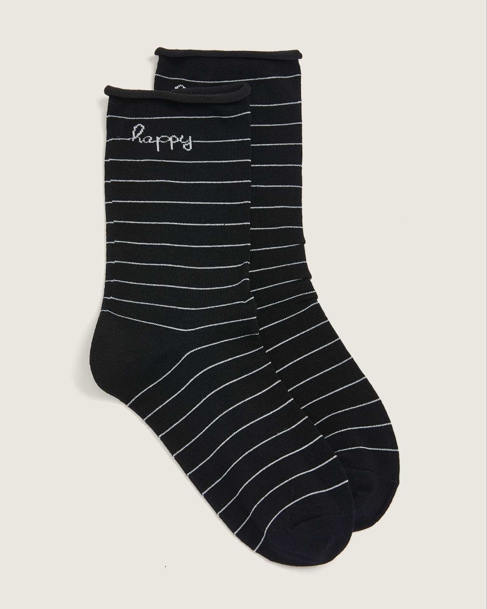 Rolled Edge Socks, Love Stripes - In Every Story | Penningtons
