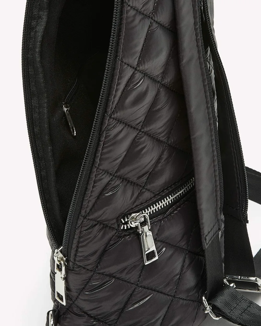 Black Quilted Back Pack - Active Zone | Penningtons