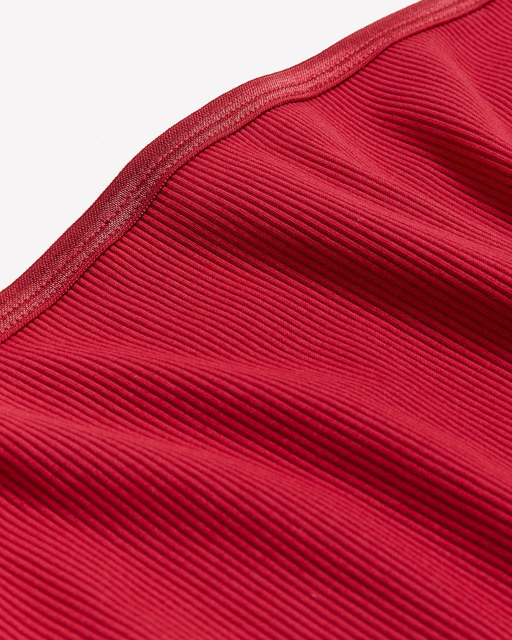 Red Rib Knit Full Brief - ti Voglio | Penningtons