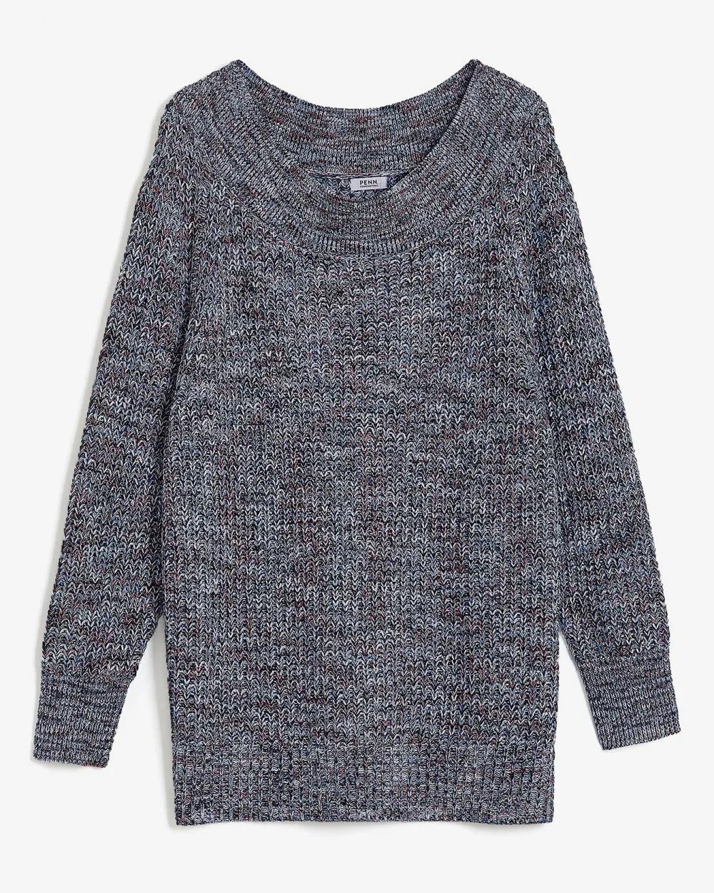 Marled Boat Neck Sweater | Penningtons