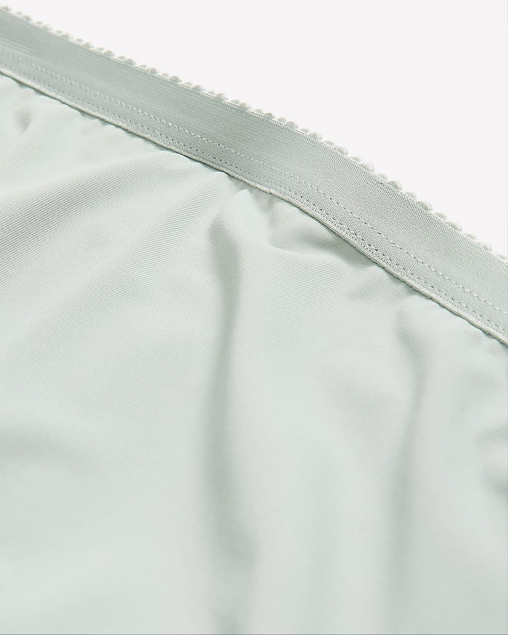 Microfibre Thong with Wide Picot Elastic - ti Voglio | Penningtons