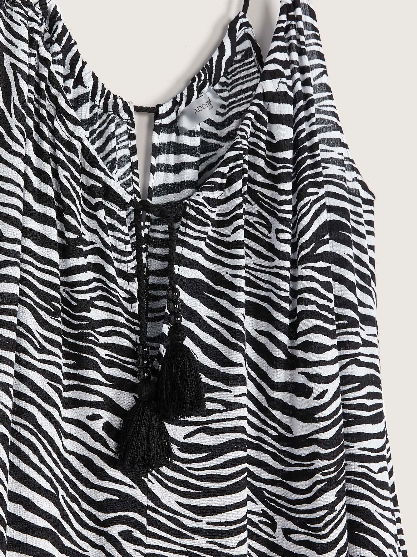 Zebra Print Cover-Up Dress - Addition Elle | Penningtons