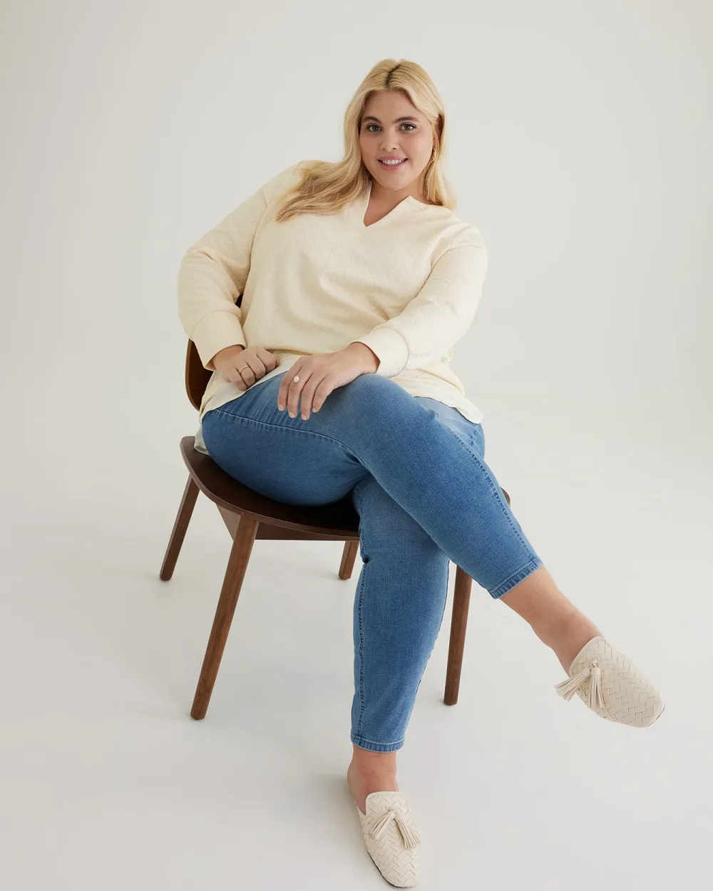 Long Sleeve Fooler Tunic | Penningtons