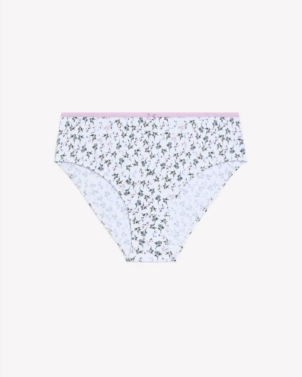 Floral Cotton-Blend High-Cut Brief - ti Voglio | Penningtons