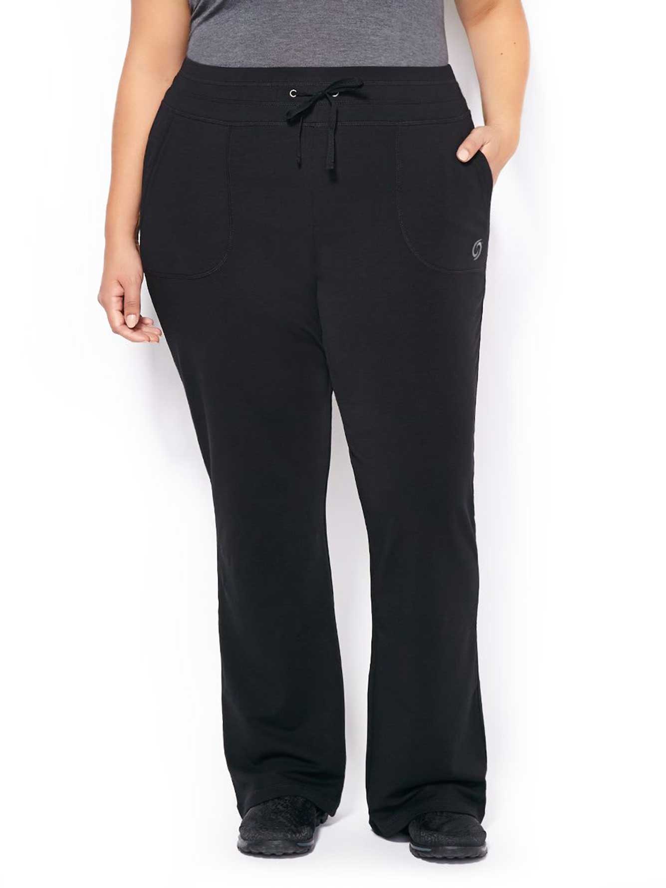 ActiveZone Basic Plus-Size Relaxed French Terry Pant | Penningtons ActiveZone Basic Plus-Size Relaxed French Terry Pant | Penningtons