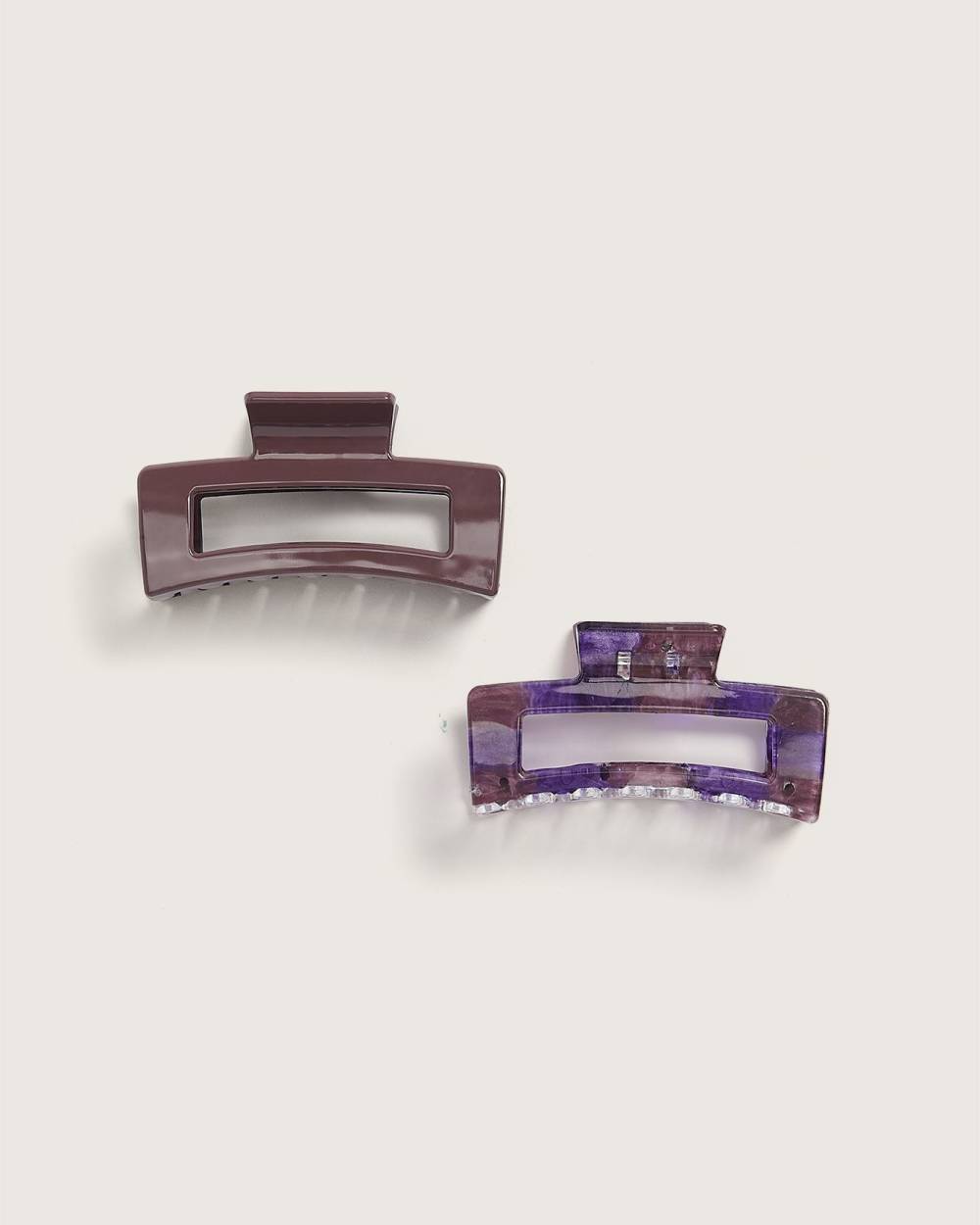 Square Hair Clips, Set of 2 | Penningtons