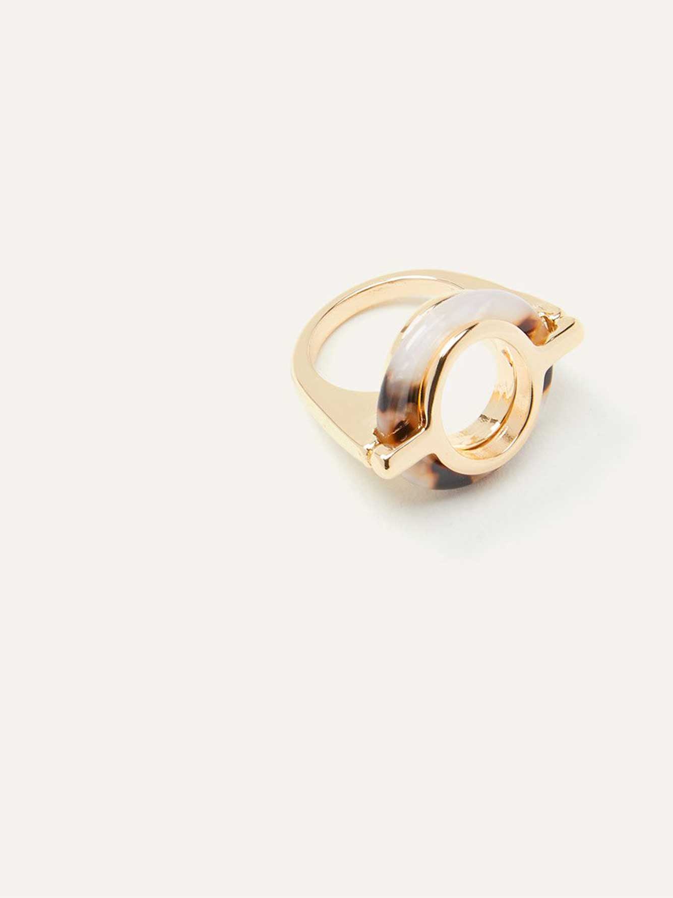 Metallic Ring with Front Opening | Penningtons