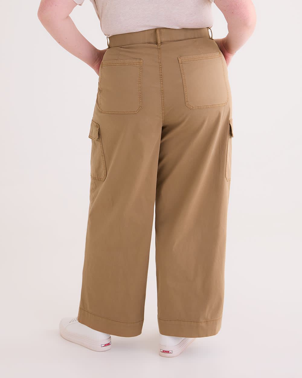 Cotton Wide-Leg Cargo Pant | Penningtons