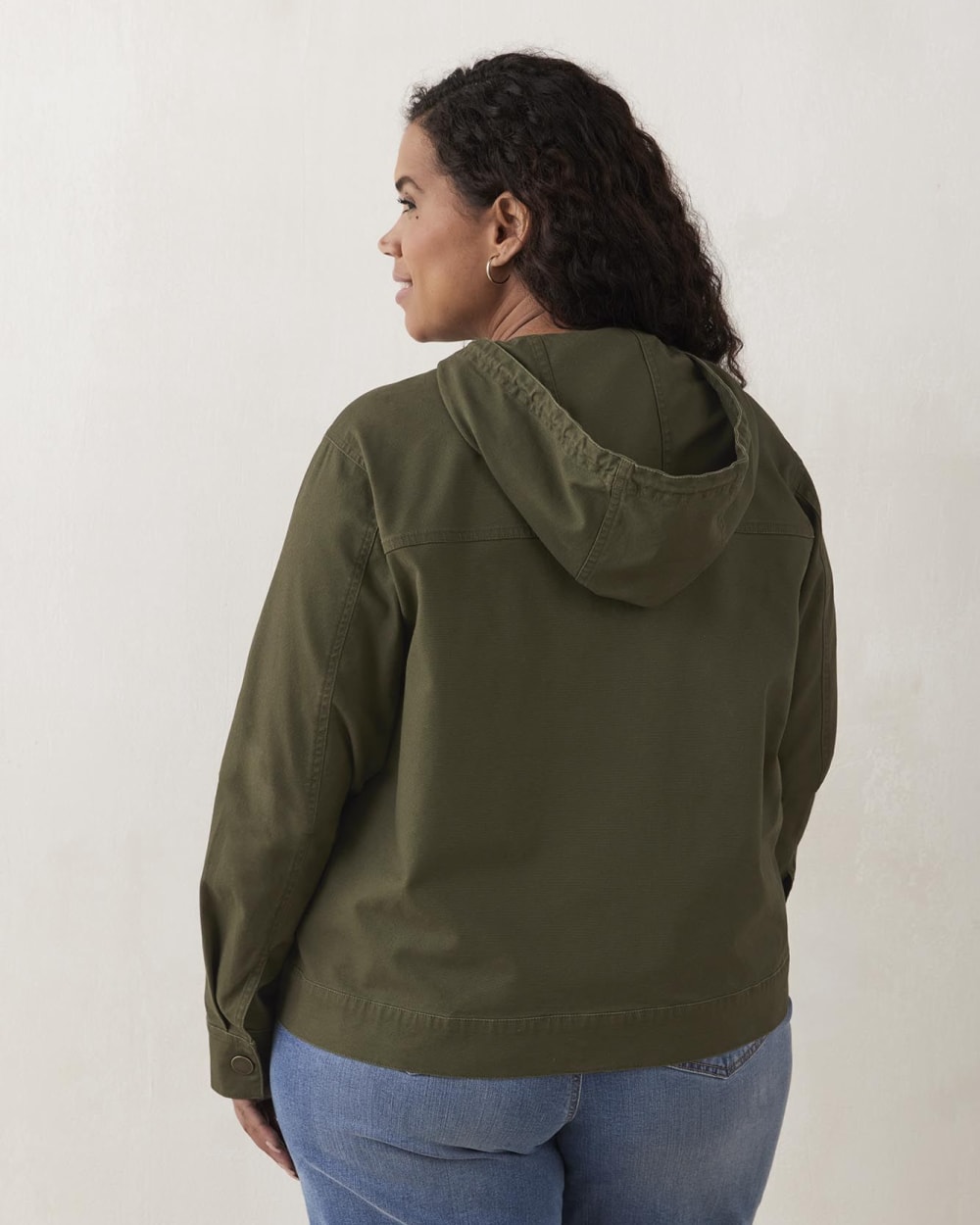 Hooded Cotton Jacket | Penningtons