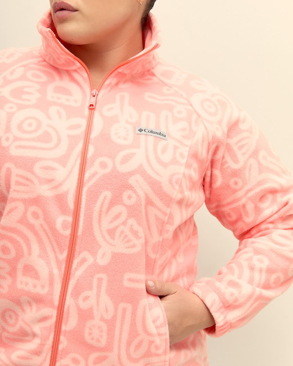Printed Fleece Full-Zip Jacket - Columbia | Penningtons
