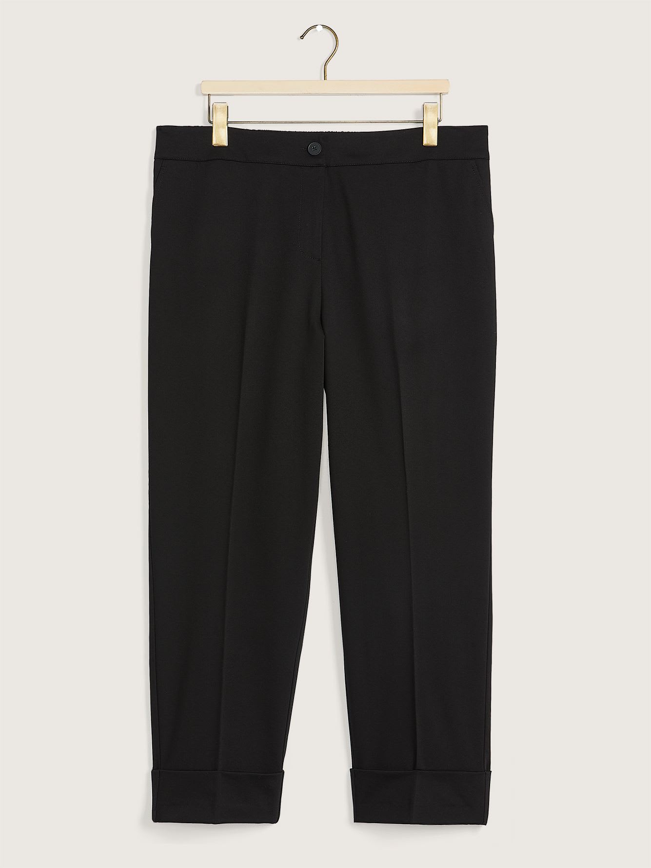 Straight Ankle Leg Pant with Cuffs | Penningtons