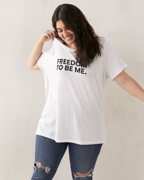 Boyfriend Fit | Plus Size T-Shirts & Tank Tops | Penningtons